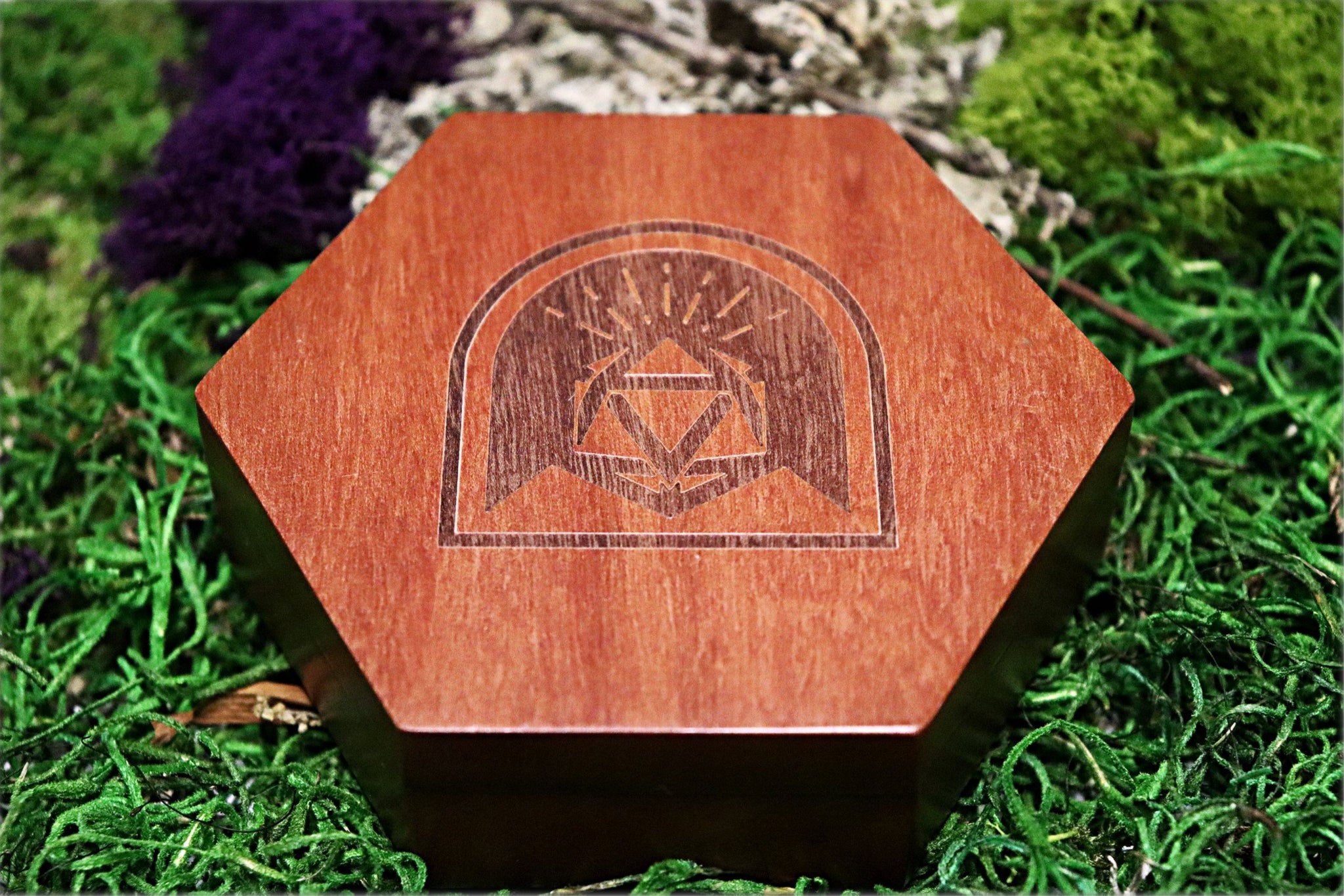 Hex Guardian Dice Box | Arcana Vault